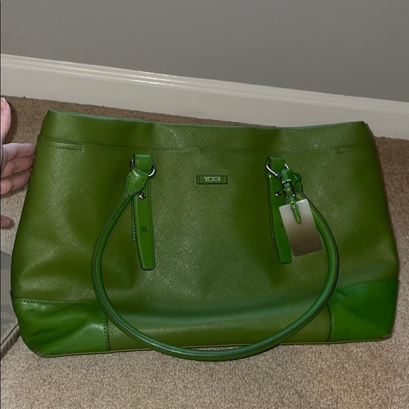 Tumi | Bags | Tumi Green Bag | Poshmark
